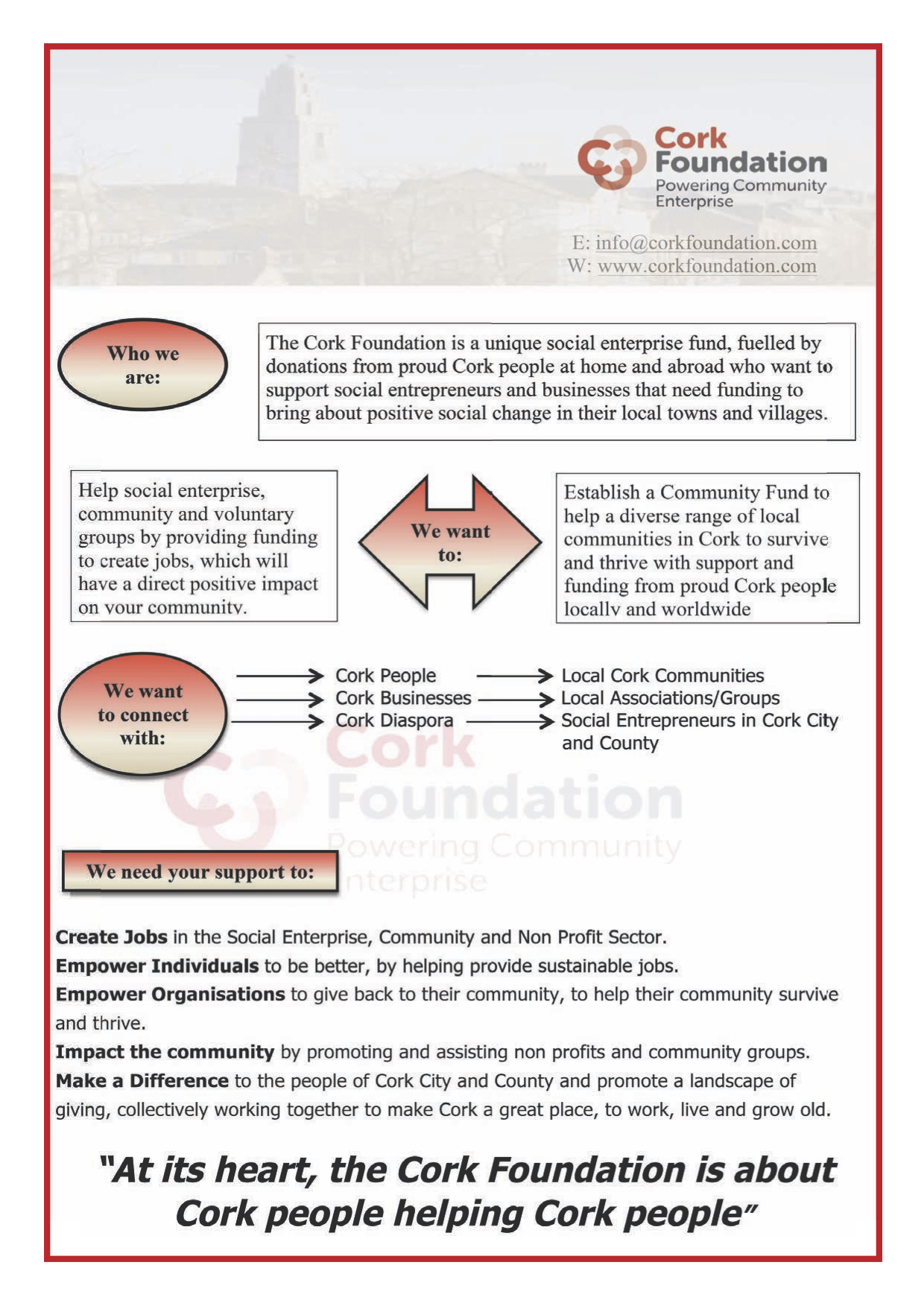 Introducing the Cork Foundation - Irish American Business Chamber ...