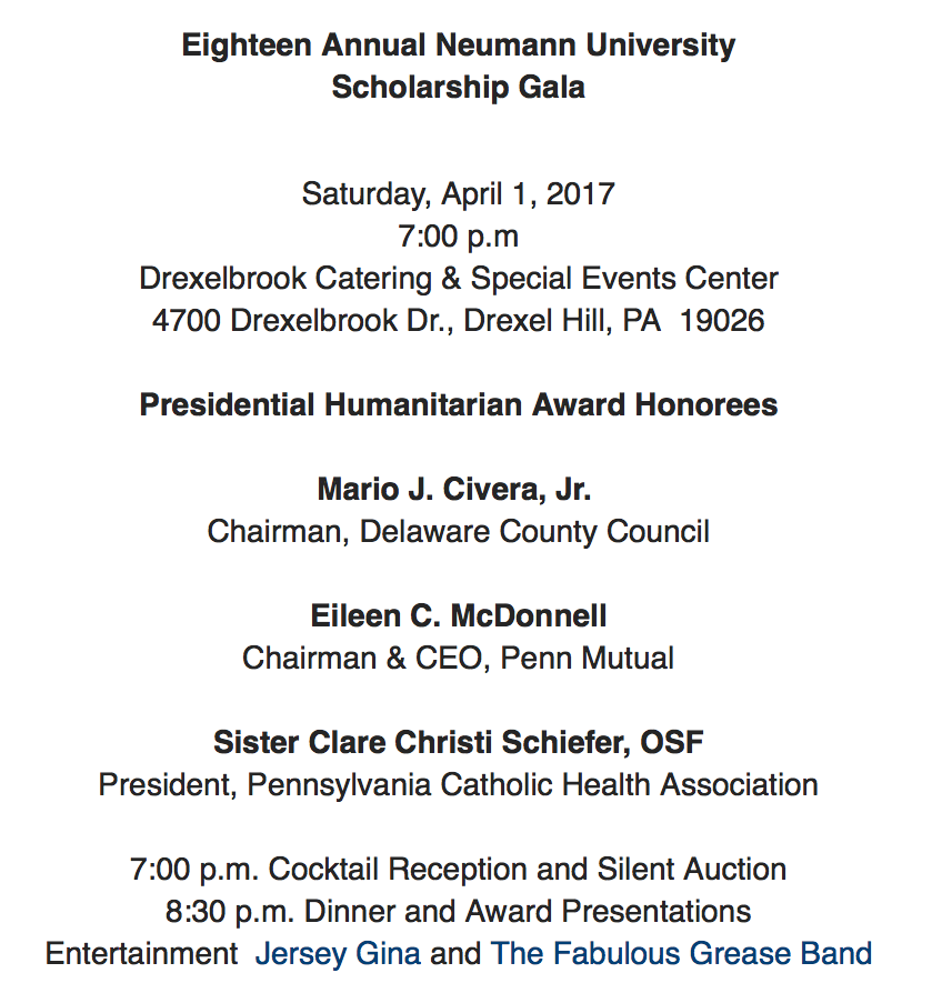 Member News: Eileen McDonnell to be honored by Neumann University ...