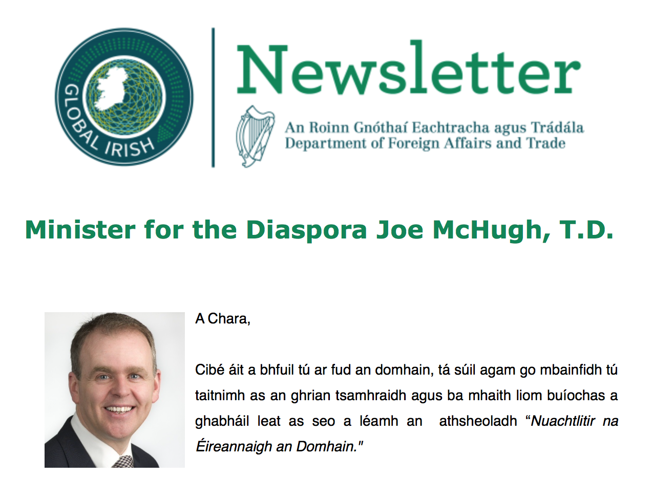 June Global Irish Newsletter - Irish American Business Chamber ...