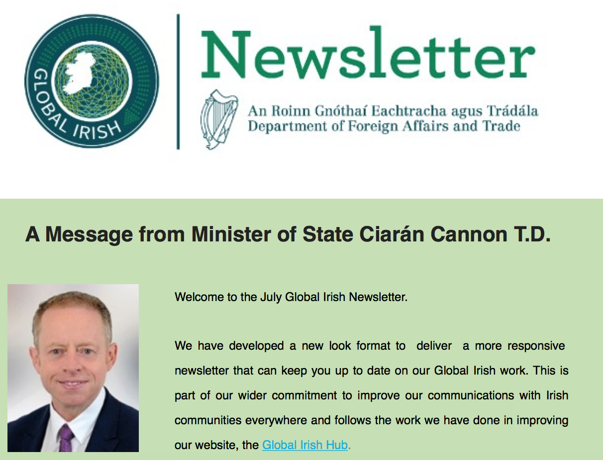 Global Irish Newsletter - Irish American Business Chamber & Network ...